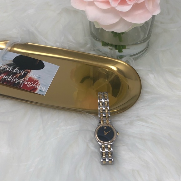 Movado | Accessories | Movado Folio Museum Twotone Womens Watch | Poshmark